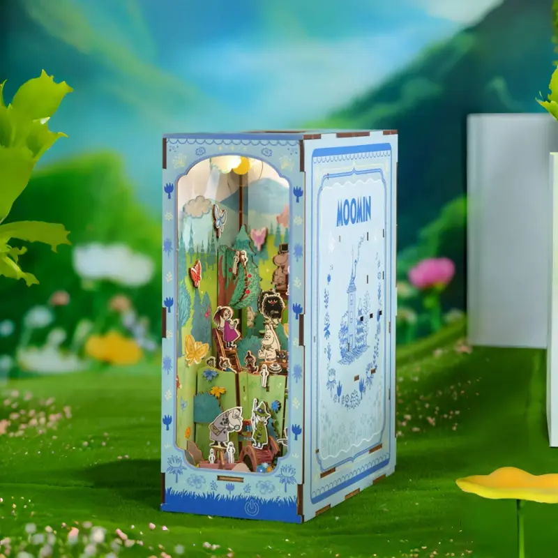 Moomin Valley DIY Book Nook Kit - kingstora.com