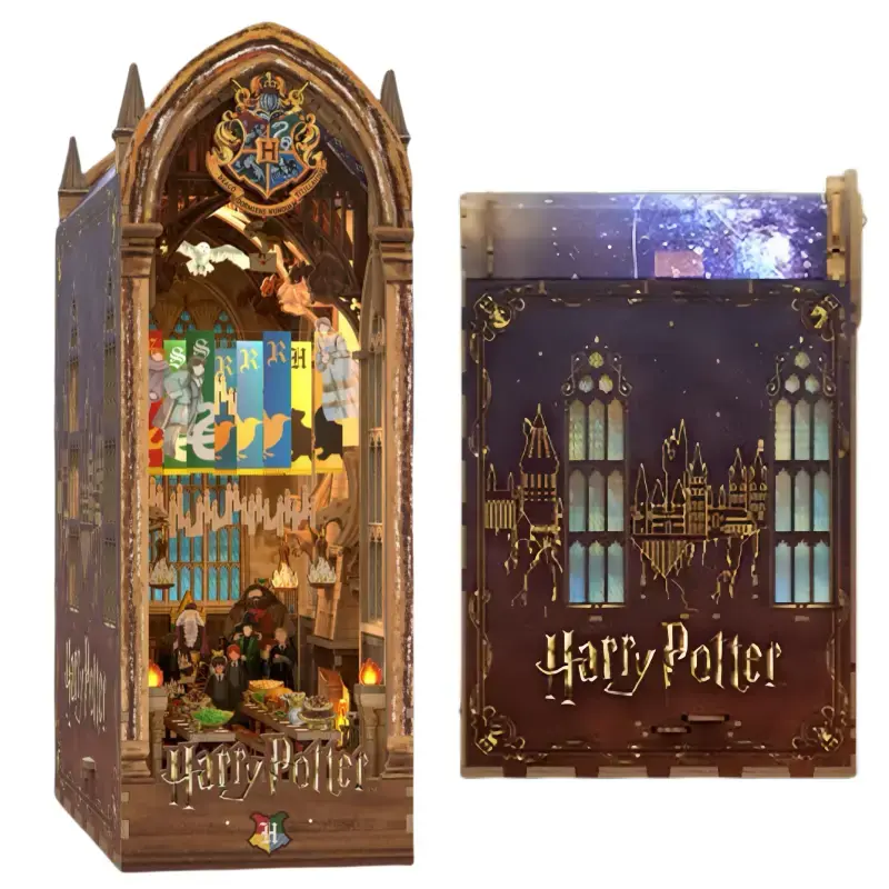 Harry Potter - Hogwarts Great Hall DIY Book Nook Kit - kingstora.com