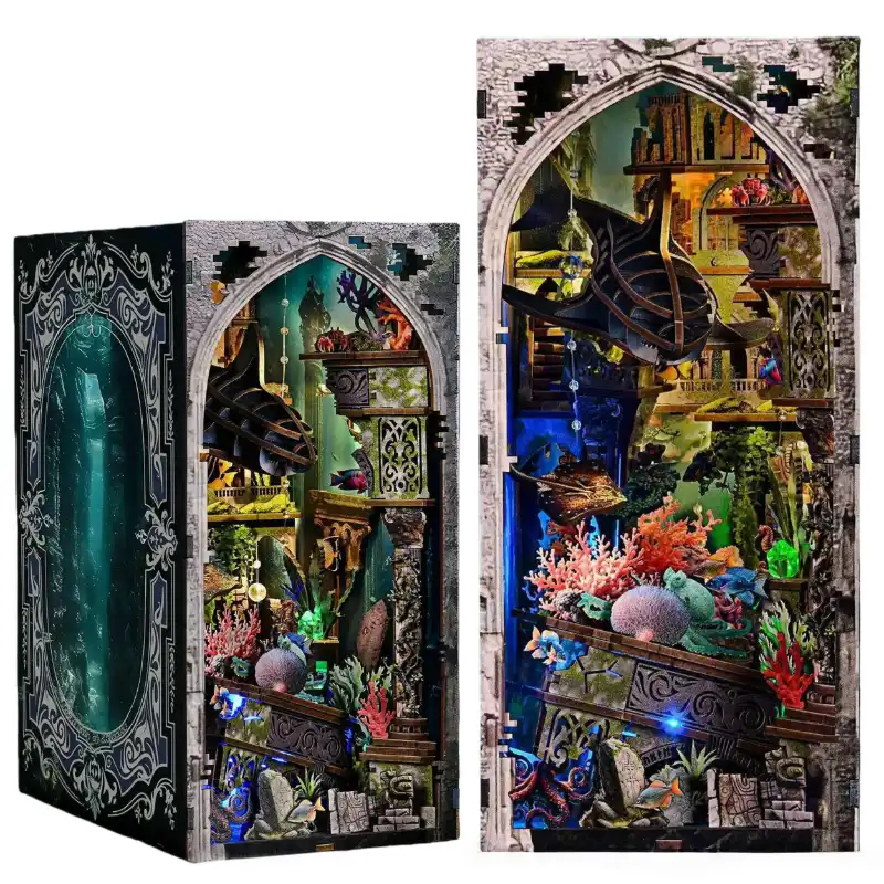 Atlantis: The Lost City – Underwater World DIY Book Nook Kit ...